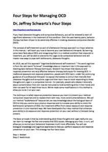 Four Steps for Managing OCD - US Version | Sound Therapy